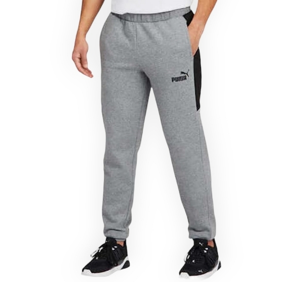 Puma | Pants | New Puma Mens Jogger Sweatpants Elastic Waist Drawstring ...